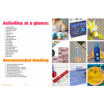 Toddler Unit Lesson Plans - Space