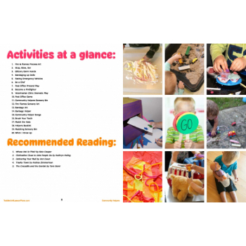 Toddler Unit Lesson Plans - Community Helpers