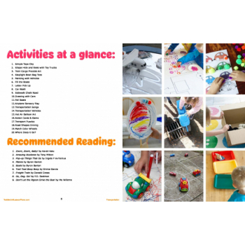 Toddler Unit Lesson Plans - Transportation