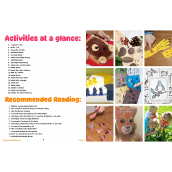 Toddler Unit Lesson Plans - Animals