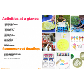 Toddler Unit Lesson Plans - Summer